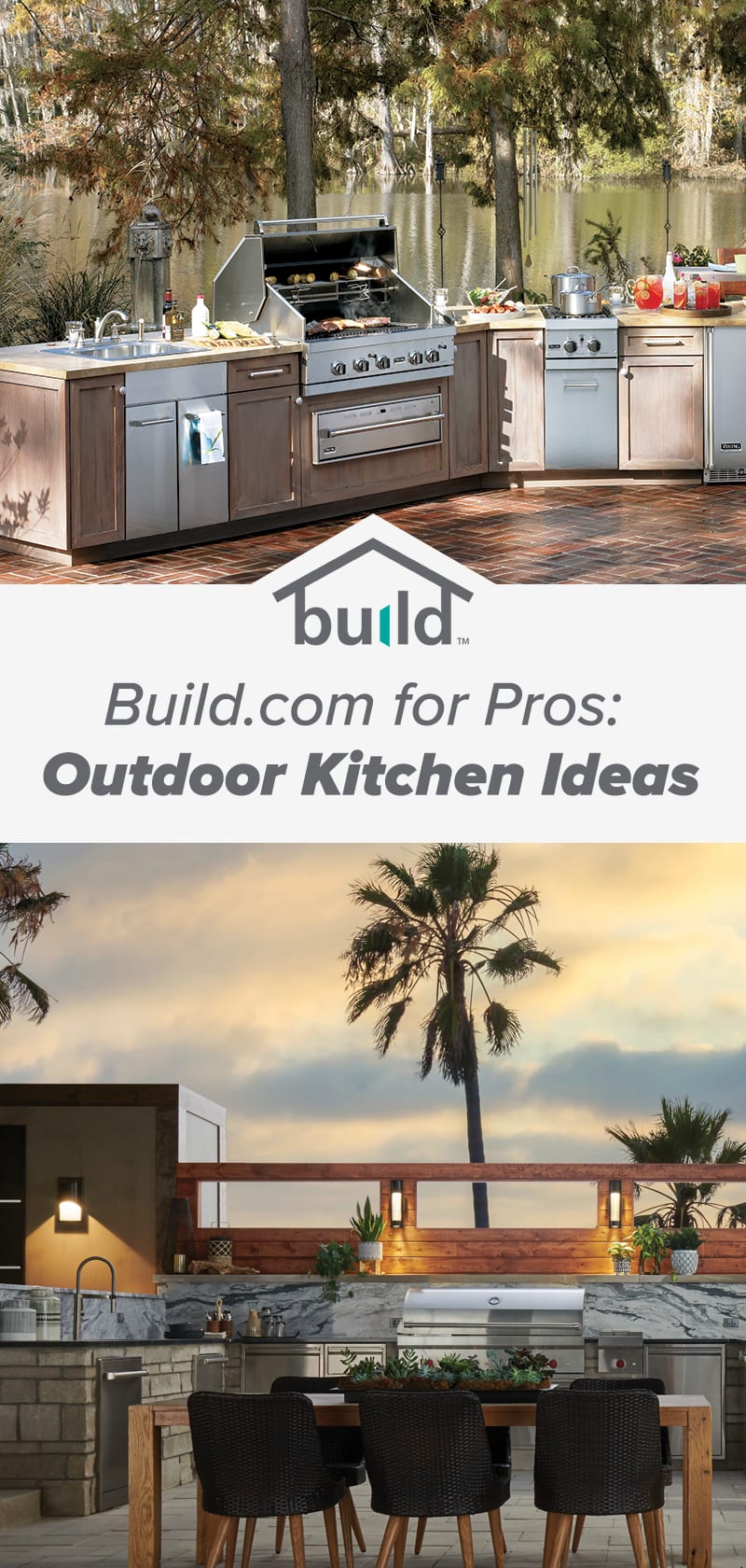 Build.com for Pros: Outdoor Kitchen Ideas