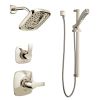 Delta DSS-Tesla-1401-H2O-PN Brilliance Polished Nickel Monitor 14 ...