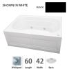 Jacuzzi SGS6042WCF2XXA Almond 60" x 42" Signa® Drop In Three Wall ...