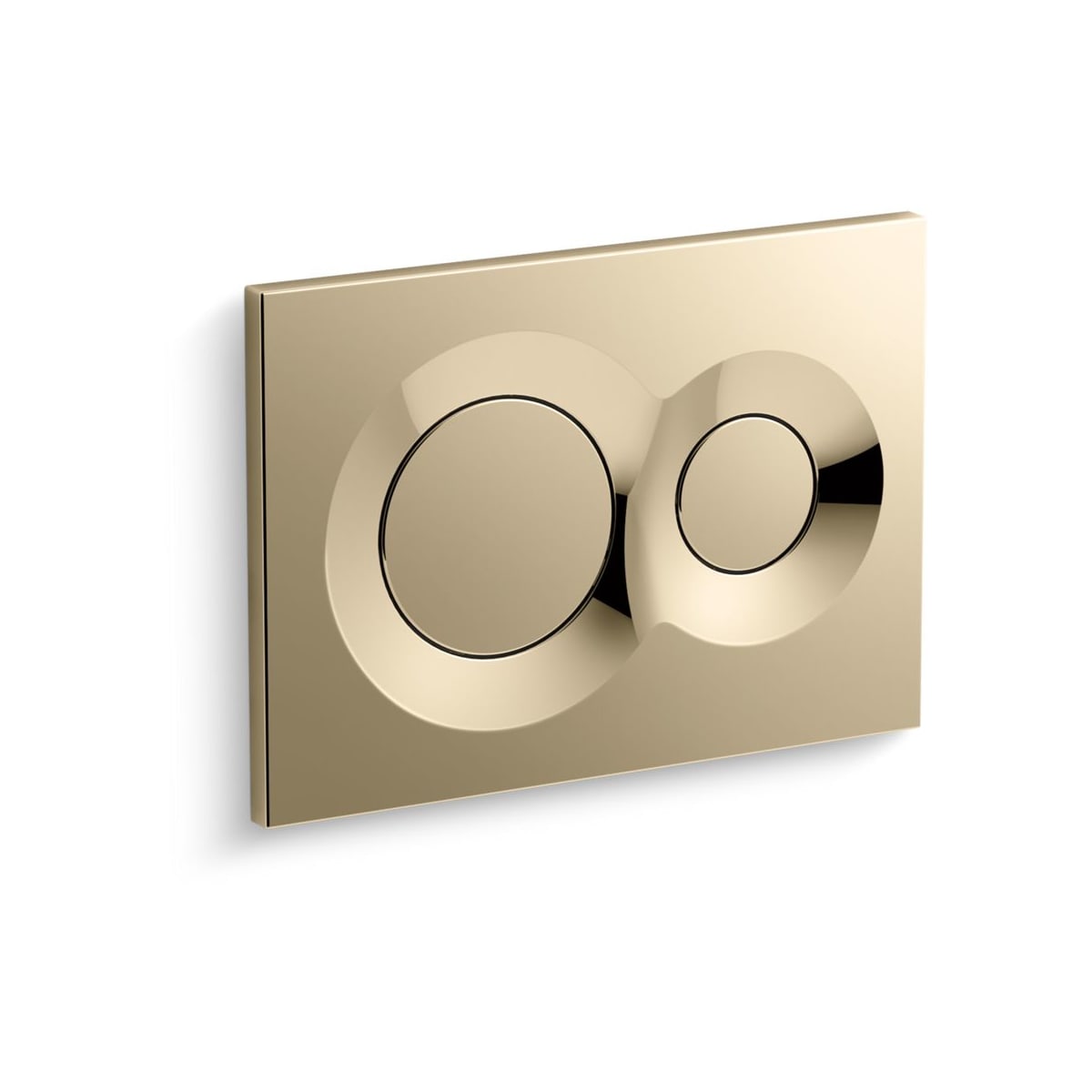 Kohler 75890-BN Lynk flush actuator plate for 2x 4 in-wall tank and ...