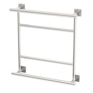 Gatco 1543 Satin Nickel Elevate 18" Wall-Mounted Towel Rack with 4 Bars ...