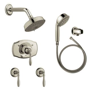 Grohe GR-T303BN Brushed Nickel Seabury Thermostatic Shower Trim with ...