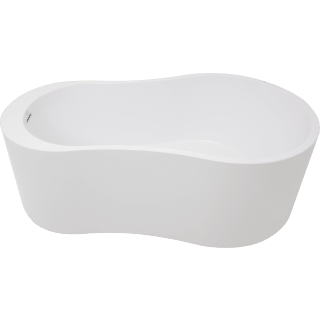 Hydrosystems ANA6436HTA-WHI-MAT Matte White Anaha 64" Free Standing ...