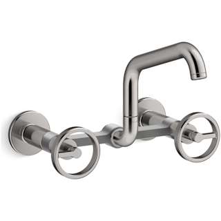 Kohler K-28666-9-TT Vibrant Titanium Billet 1.5 GPM Wall Mounted ...