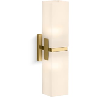 Kohler Lighting 31493-SC02-2GL Brushed Moderne Brass Honesty 2 Light 16" Tall Wall Sconce with ...