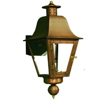 Primo Lanterns PL-301 Copper Audubon 24" Gas Outdoor Wall Mounted ...