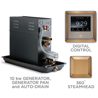 Steamist S10450TGPADORB Oil Rubbed Bronze SM Plus Steam Shower Package ...