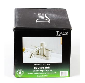 Danze D301058 Chrome Centerset Bathroom Faucet From the Parma ...