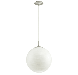 Eglo 90009A Silver 1 Light Foyer Pendant from the Milagro Collection ...