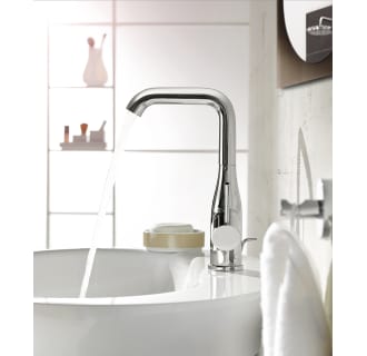 Grohe 23485EN1 Brushed Nickel Essence New Single Hole Bathroom Faucet ...