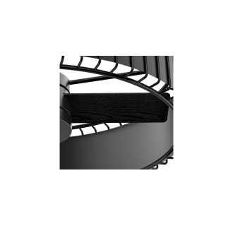 Hunter 59255 Matte Black / Gloss Black 30" Ceiling Fan - 3 Reversible ...