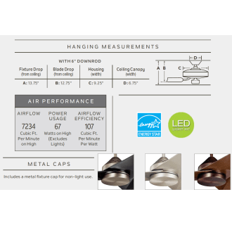 Kichler 300030OBB Oil Brushed Bronze Jade 60" 3 Blade Ceiling Fan with ...