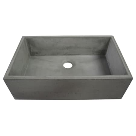 ALFI brand ABC3219-AD Adobe 19-1/4" Single Basin Farmhouse Concrete ...