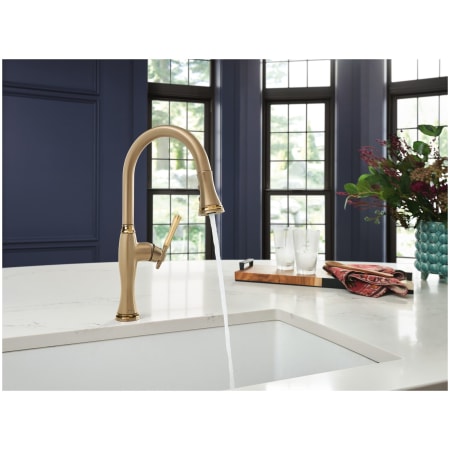 Brizo 63058LF-GLPG Luxe Gold / Polished Gold Tulham 1.8 GPM Single Hole ...