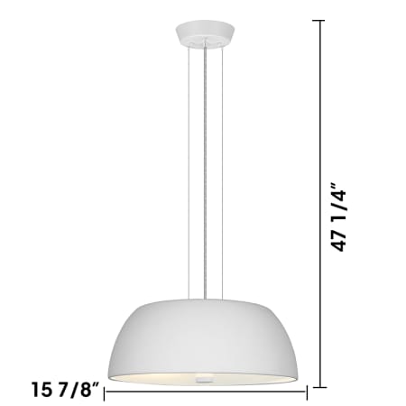 Eglo 90366A White 2 Light 1 Tier Pendant from the Ryan Collection ...