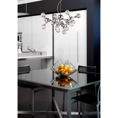 Elk Lighting 30025/15 Polished Chrome Fifteen Light Chandelier from the ...