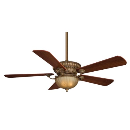 Fanimation undefined Sedona Beige with Mahogany/Walnut Blades Ventana 5 ...