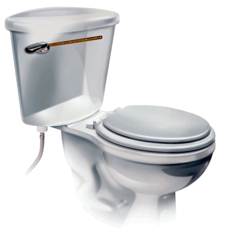 Fluidmaster 15543135 Platinum Designer Platinum Tank Lever ...