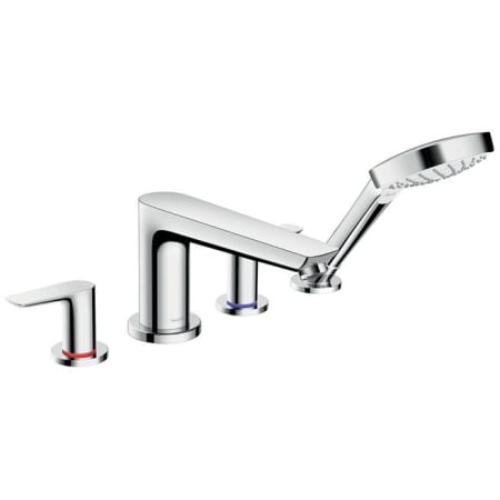 Hansgrohe 71748001 Chrome Talis E Deck Mounted Roman Tub Filler Trim ...
