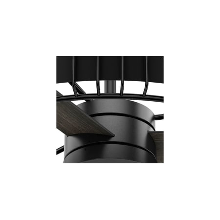 Hunter 59255 Matte Black / Gloss Black 30" Ceiling Fan - 3 Reversible ...