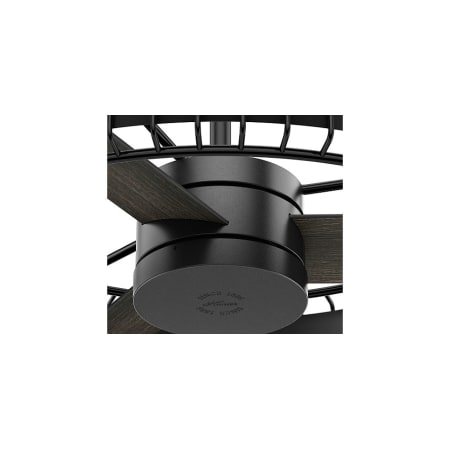 Hunter 59255 Matte Black / Gloss Black 30" Ceiling Fan - 3 Reversible ...
