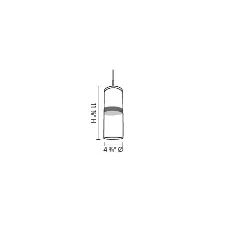 Jesco Lighting PD408-TE/BZ Bronze Evisage VI 1 Light LED Pendant with ...