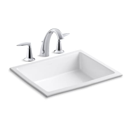 Kohler K-45102-4/K-2882-CP Polished Chrome Verticyl 17-1/4" Undermount ...
