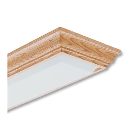 Lithonia Lighting 11430RE OA Oak 1x4 Energy Star Fluorescent Flush ...
