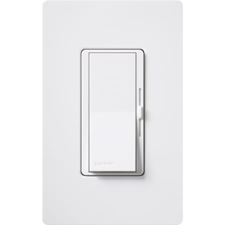 Lutron DV-600P-WH White Diva 600 Watt 120 Volt Single Pole Incandescent ...