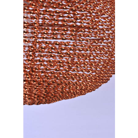 Maxim 12192CP Copper 1 Light 16" Wide Pendant from the Twisp Collection ...