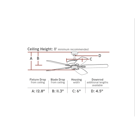 Monte Carlo 5DIC44PND-V1 Polished Nickel Discus Classic II 44" 5 Blade ...