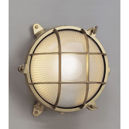 Norwell Lighting 1103-RB-FR Raw Brass with Frosted Glass Contemporary ...
