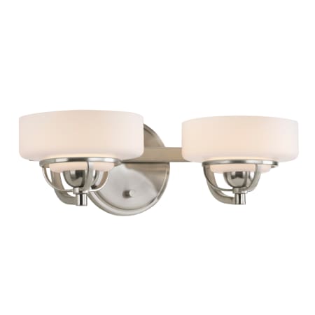 Progress Lighting P2720-09WB Brushed Nickel Torque Two-Light ...