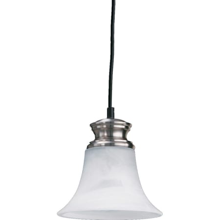 Quorum International 3174-65 Satin Nickel Madison 1 Light Mini Pendant ...