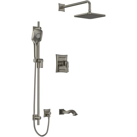 Riobel R45 Eiffel 2 Brushed Nickel Eiffel Shower System with ...