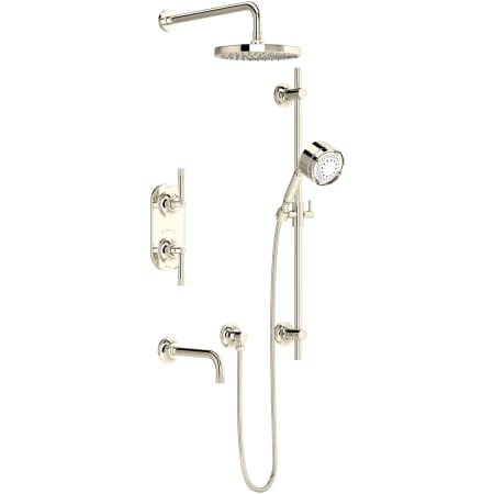 Rohl Graceline Tub Thermo 2 Polished Nickel Graceline Thermostatic ...