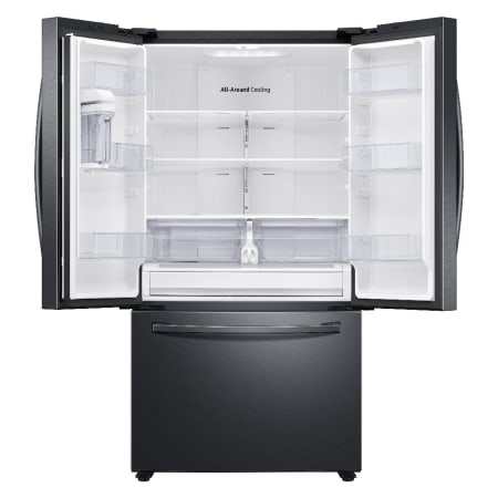 Samsung RF28T5021SG Fingerprint Resistant Black Stainless 36 Inch Wide ...