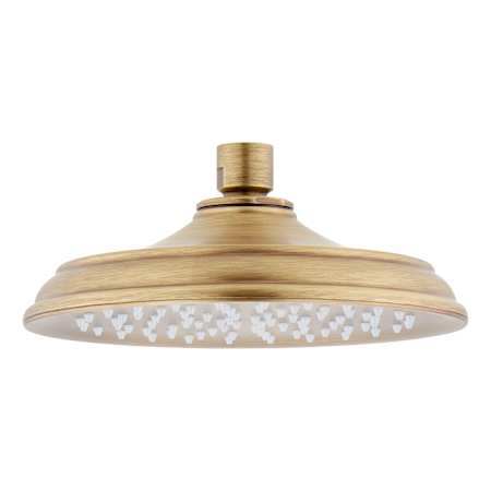 Signature Hardware SH441209AGBR Aged Brass 7" Round 1.75 GPM Single ...