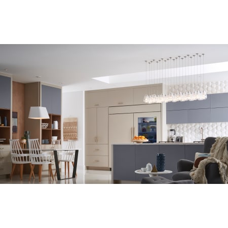 Tech Lighting 700MOELAKS-LEDS930 Satin Nickel / Smoke Shade Mini Ella ...