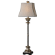 Uttermost 29317 Antiqued Silver Champagne La Morra Floor Lamp ...