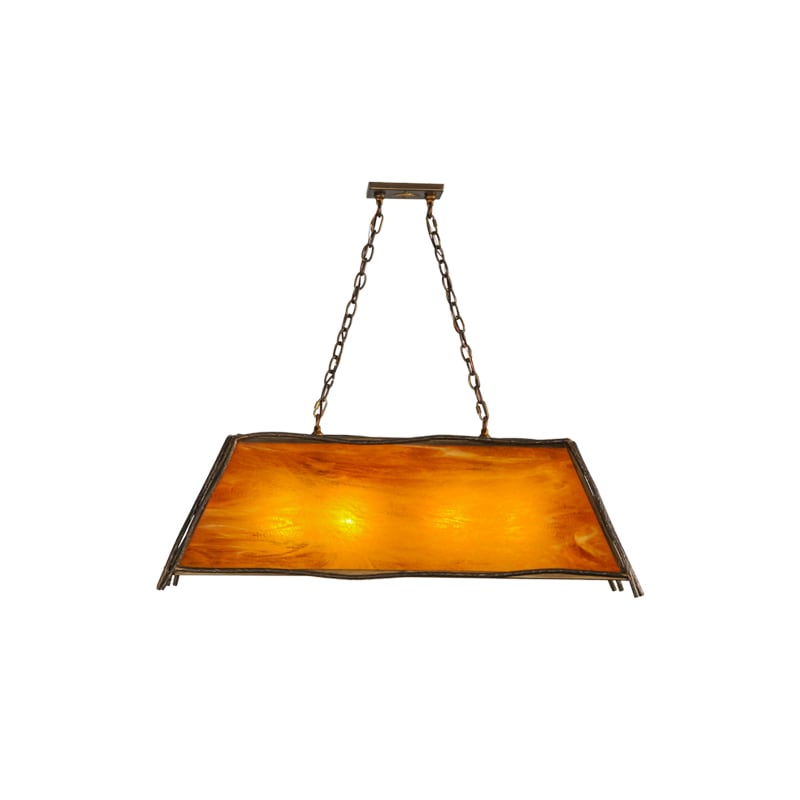 Meyda Tiffany 147249 Antique Copper Sticks 4 Light 42 Meyda Tiffany 147249 Antique Copper Sticks 4 Light 42