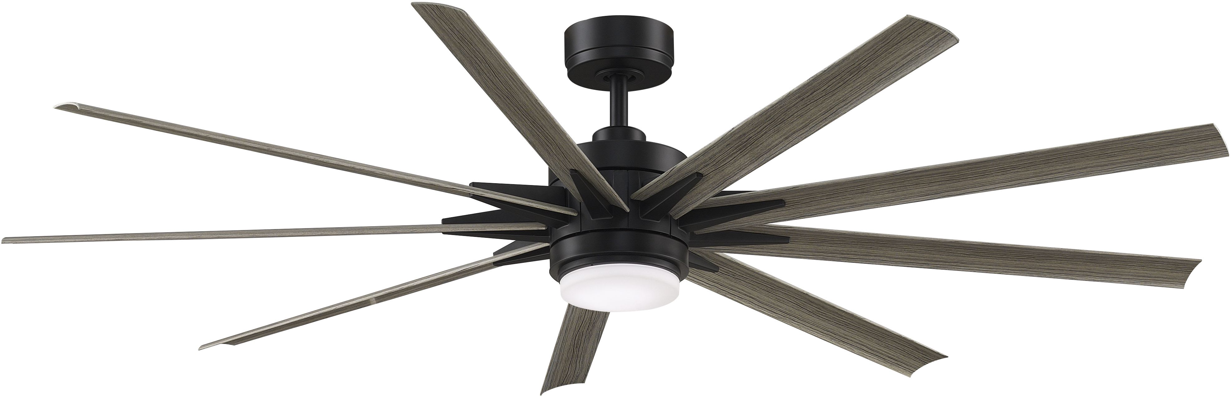 Fanimation 84 Odyn 9 Blade Ceiling Fan With Remote | Shelly Lighting