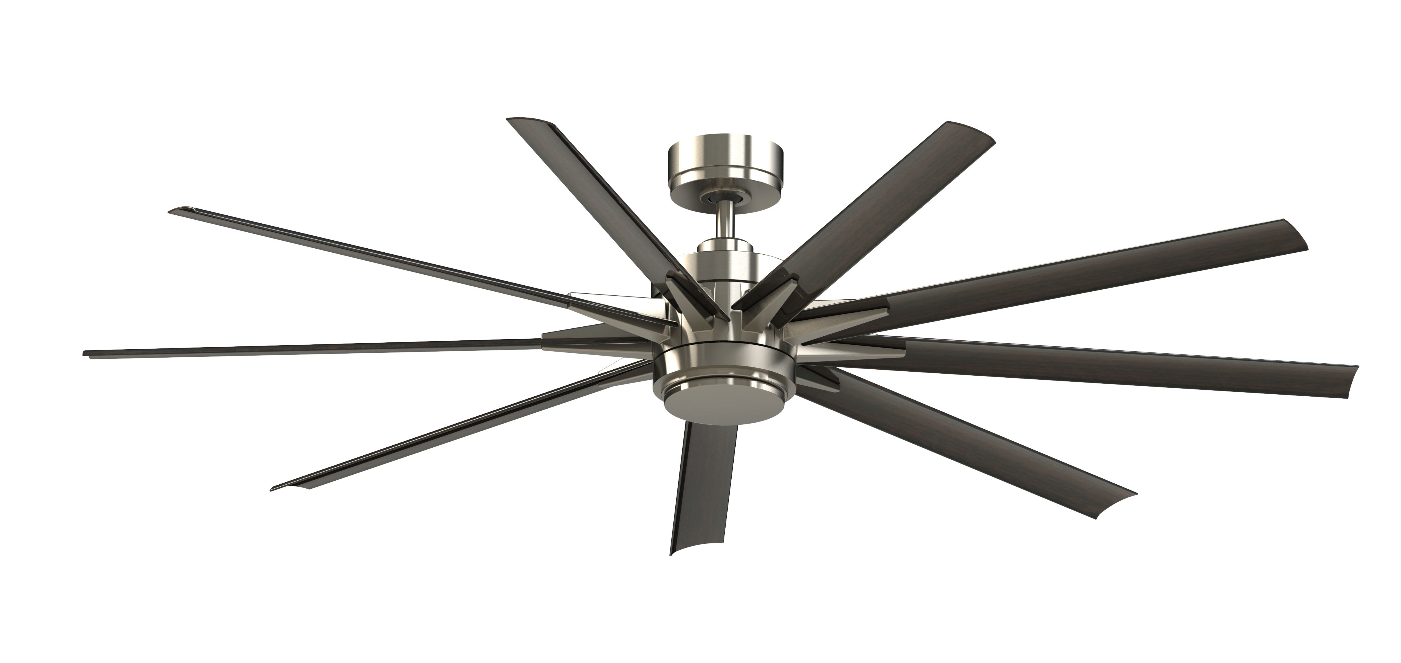 Fanimation 84 Odyn 9 Blade Ceiling Fan With Remote | Shelly Lighting