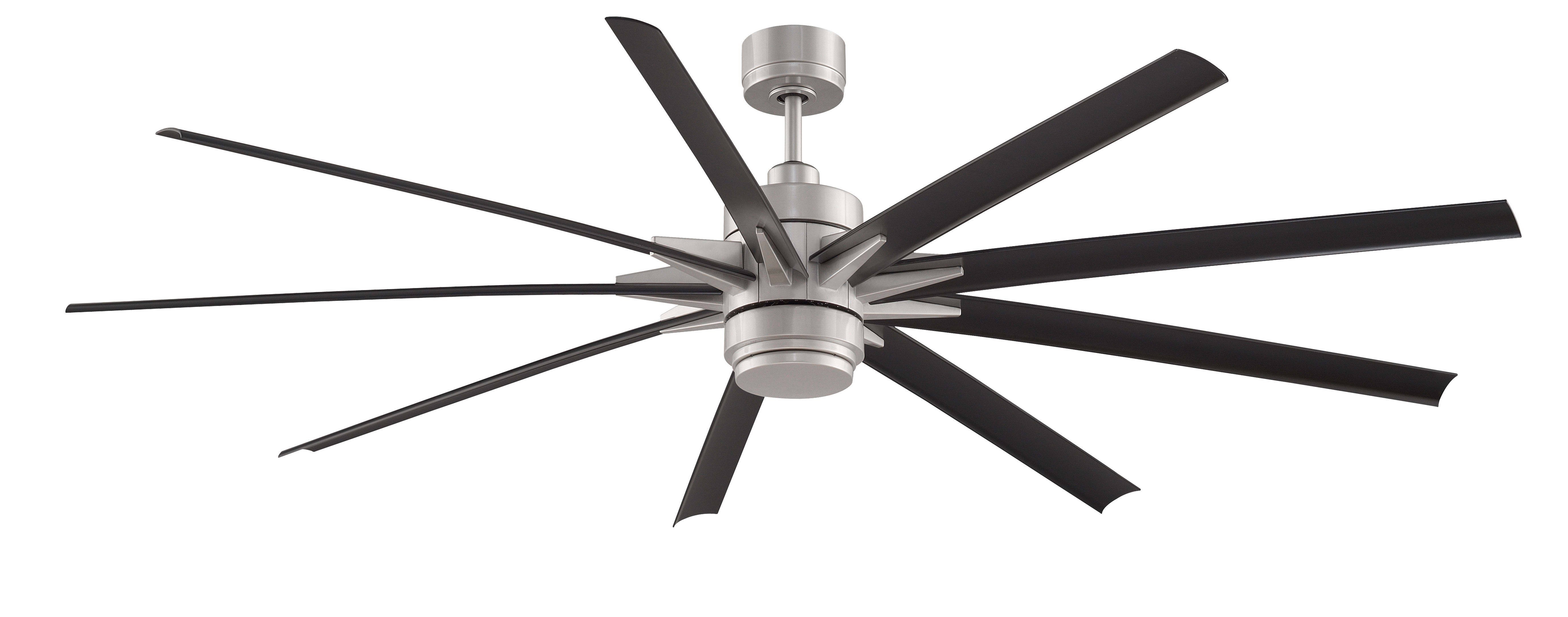 Fanimation 84 Odyn 9 Blade Ceiling Fan With Remote | Shelly Lighting
