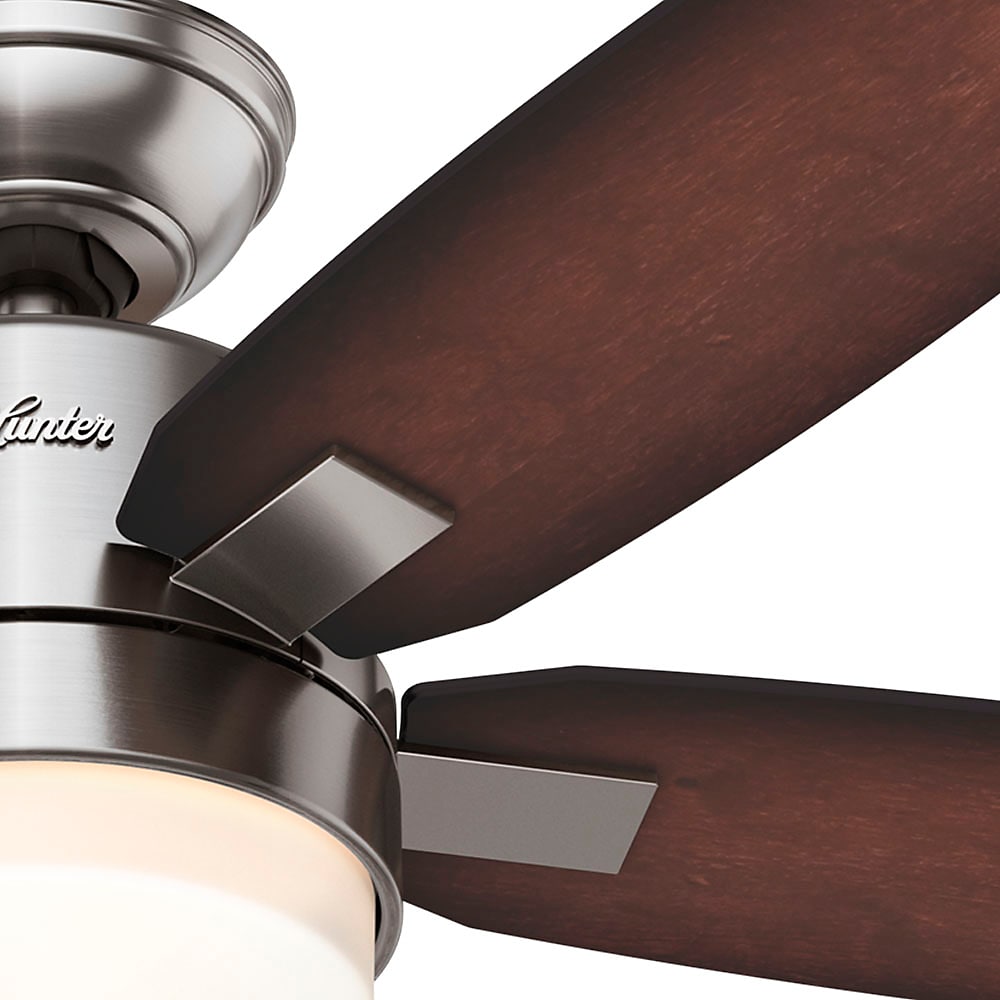 Hunter Windemere 54 Inch Ceiling Fan With Brushed Nickel Finish ...