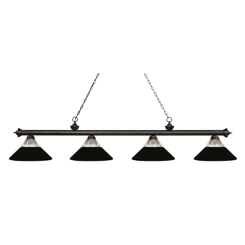 Z-Lite 200-4-RMB Riviera 4 Light Island/Billiar...
