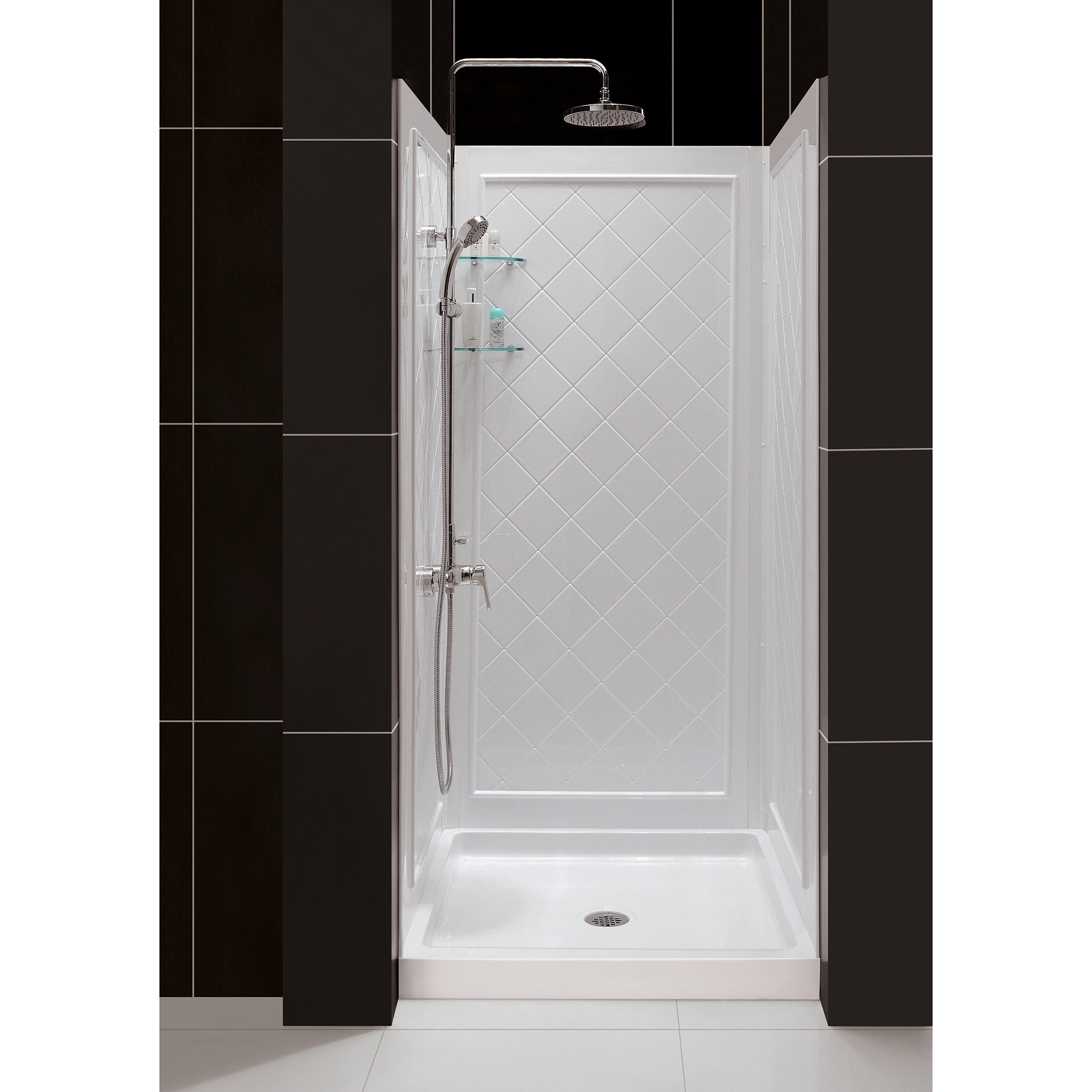 DreamLine DL-6527 Aqua Fold Bi-Fold Shower Enclosure in Chrome - Chrome ...