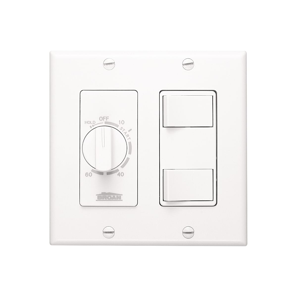 Broan 62W 60 Minute Timer Switch and Two Rocker Switches | Build.com
