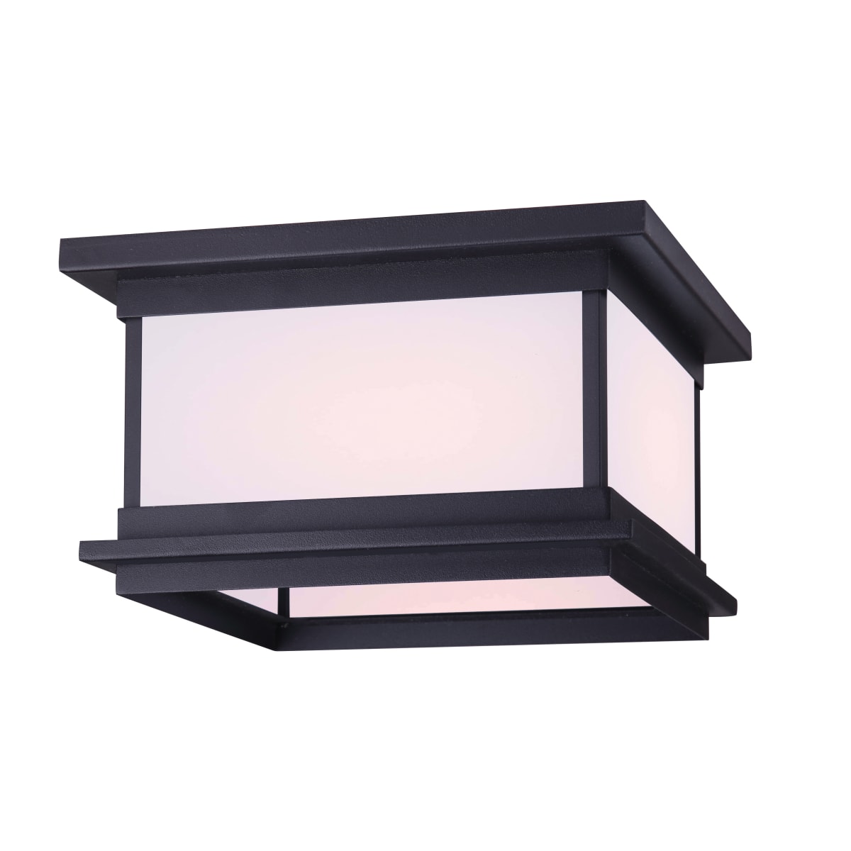 Canarm IOL474BK Akello 2 Light Outdoor Flush | Build.com