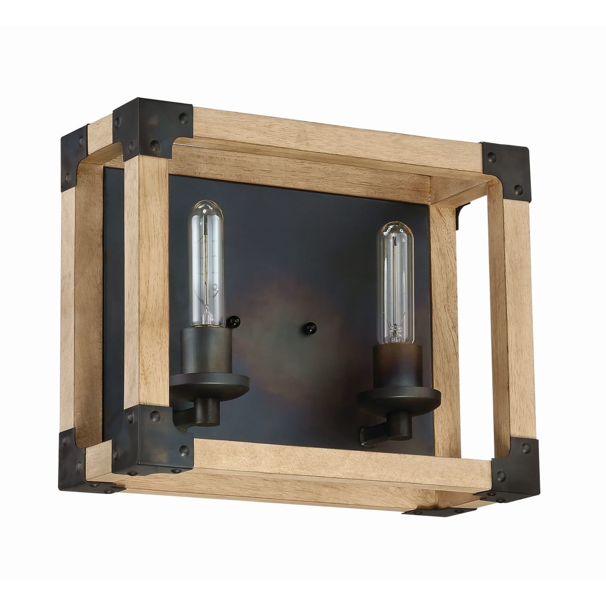 Craftmade 41502-FSNW Cubic 2 Light 14" Wide Bathroom | Build.com